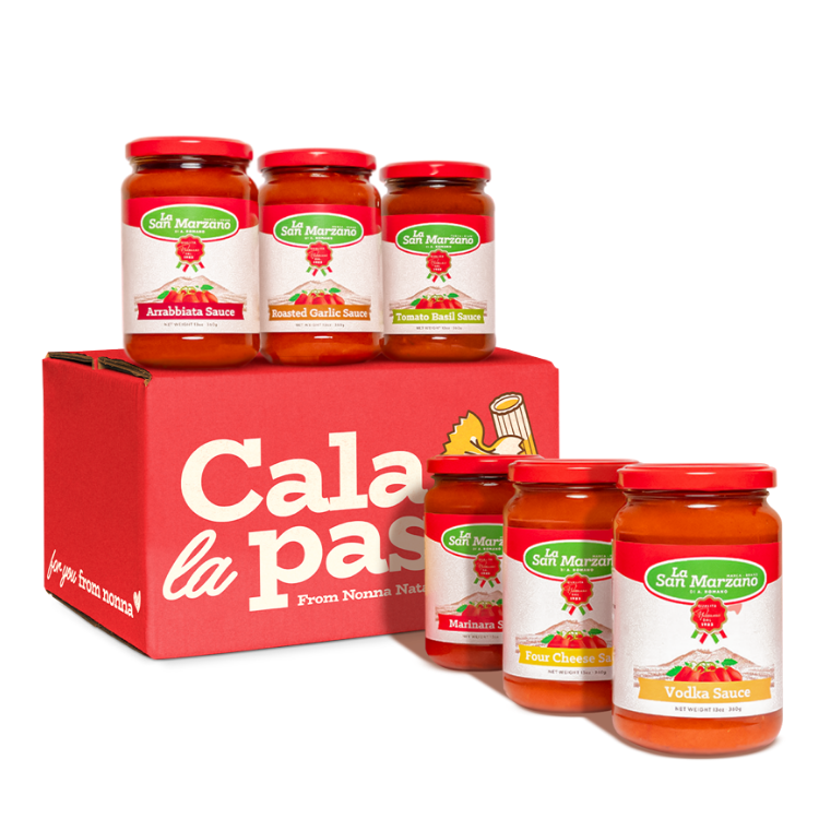 Cala La pasta - 6 Jars of Ready Made Italian Sauces – La Regina di San ...