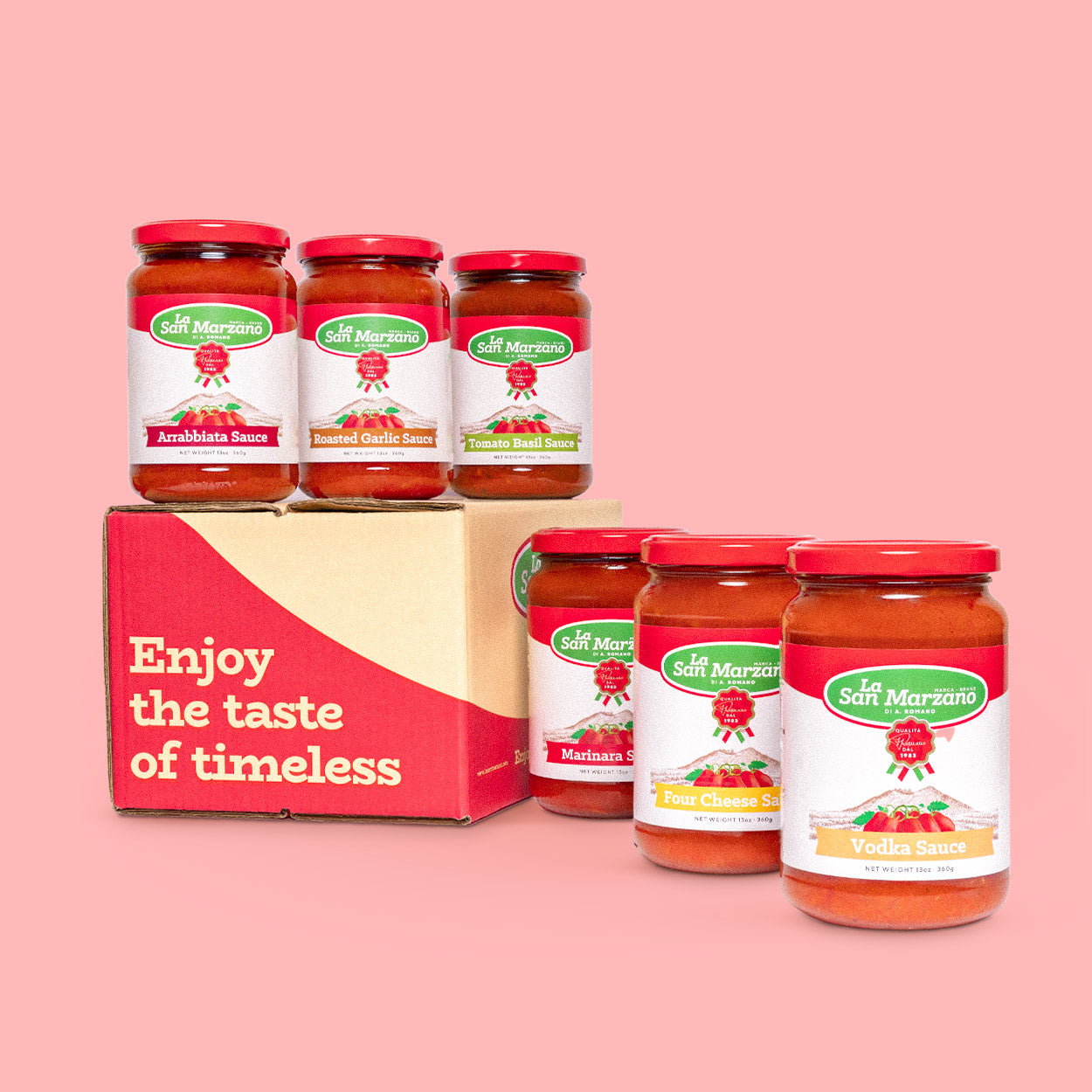 Cala la pasta box – La Regina di San Marzano Usa, Inc.